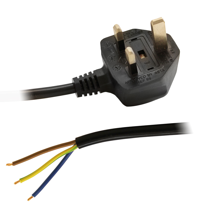 3M UK 13A British Plug & Cable - PDU Online